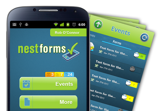 Create, manage and track paperless forms and surveys in mobile Apps